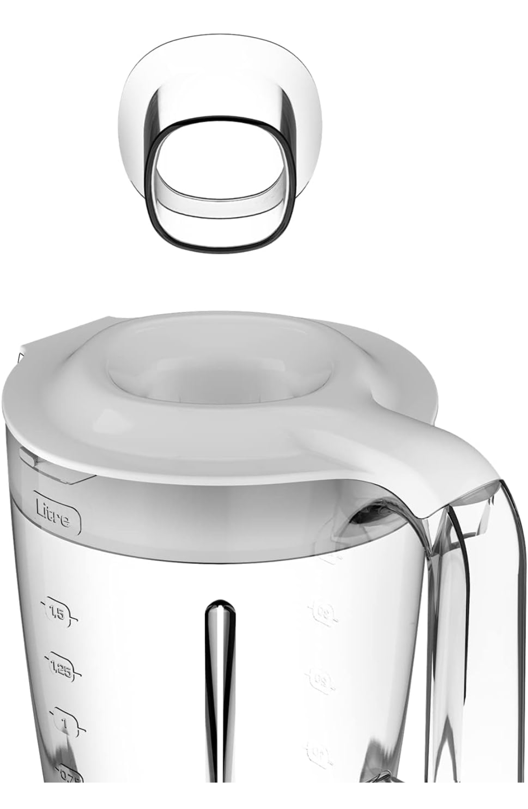 خلاط كهربائي سوبر بلندرمن مولينكس سعة 2 ليتر،طاقة 700 وات، - شهدي ستور